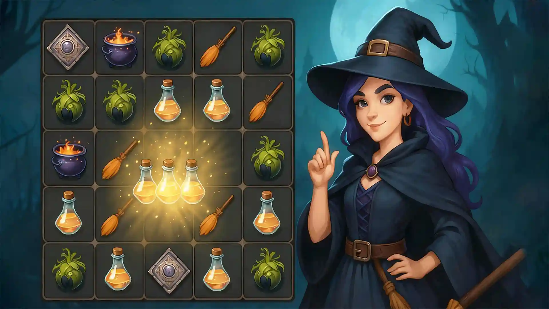 Magical Match — Play on Pico Game